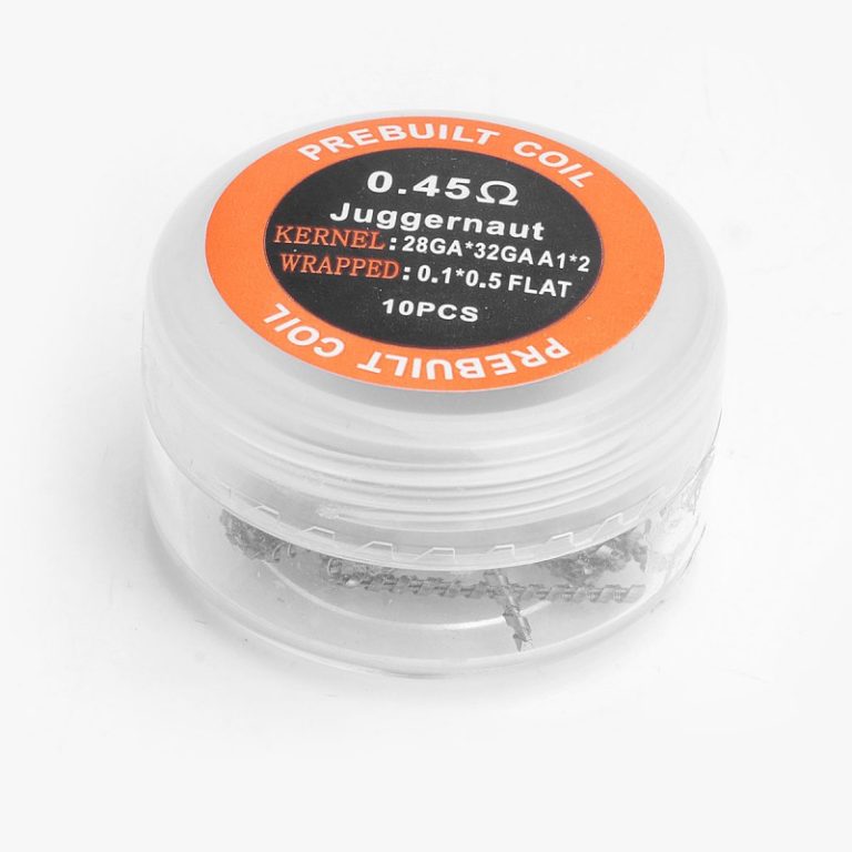 Juggernaut Coils 0.45ohm Pre-Made (Kanthal A1 Pack of 10) - Vapable