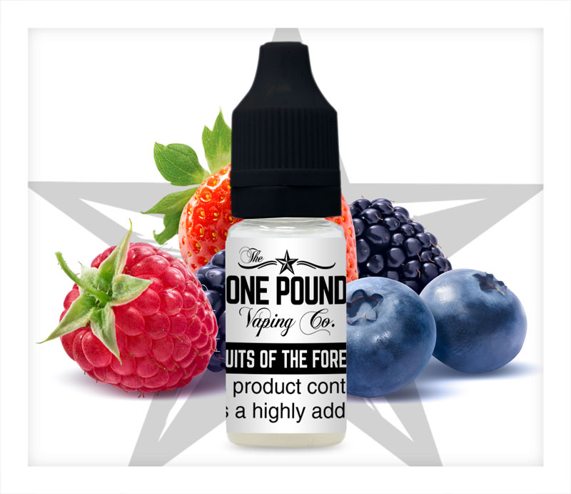 Fruits of the Forest One Pound Vaping E-Liquid 10ml - Vapable