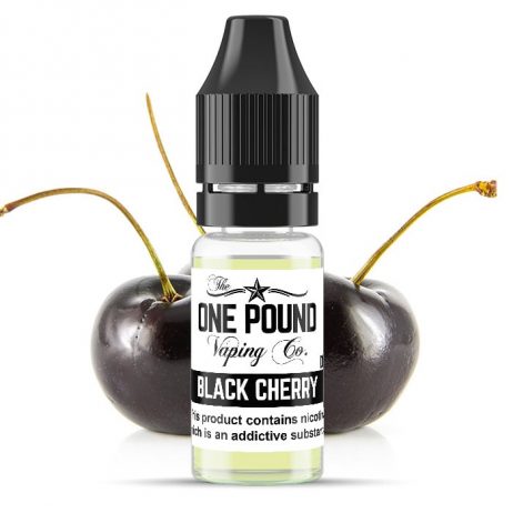 Black Cherry One Pound Vaping E-Liquid 10ml - Vapable