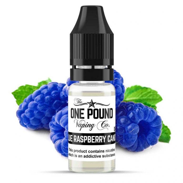 Blue Raspberry Candy Flavour E-Liquid by The One Pound Vaping Company ...