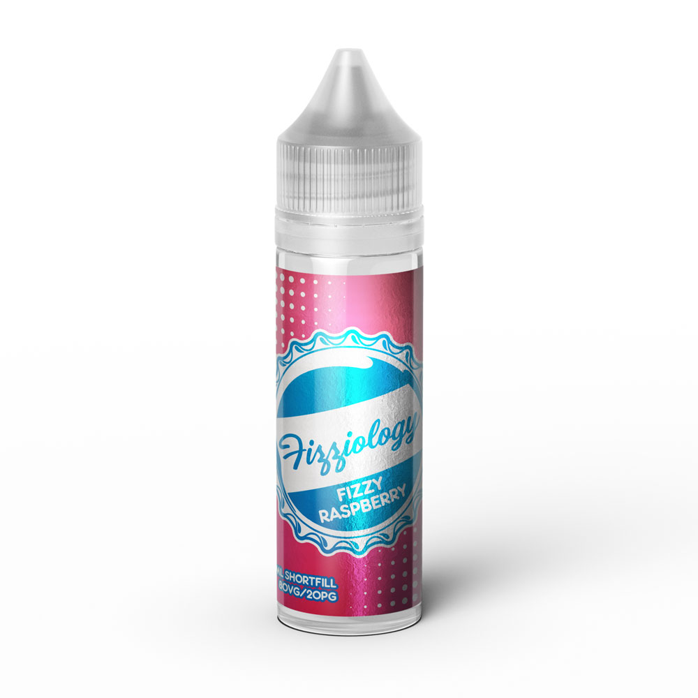 Fizzy Raspberry Fizziology Shortfill with Free Nic Shot | Vapable